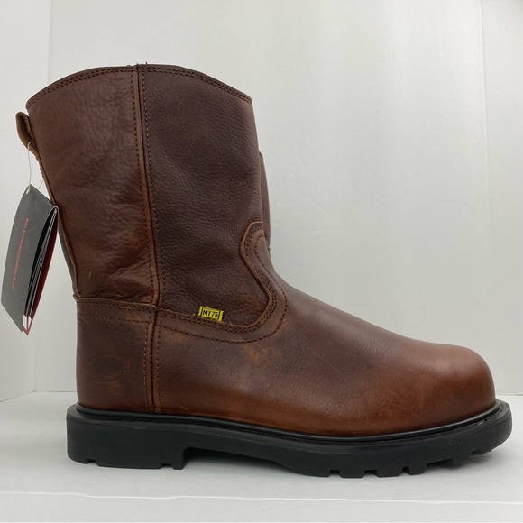 Iron Age | Shoes | Iron Age Size 9w Mens Brown Wellington Side Zip ...
